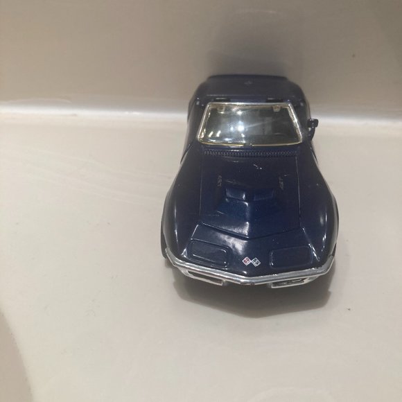 Toys | Sunny Side 132 Scale 1969 Corvette Stingray Ss573 Die Cast Blue ...